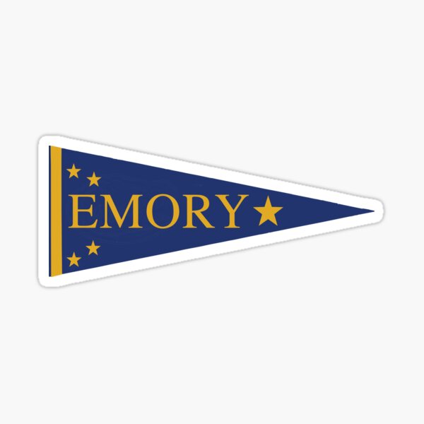 "Emory Flag" Sticker for Sale by Stickerfy1 | Redbubble