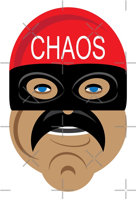 Captain Chaos: Stickers | Redbubble