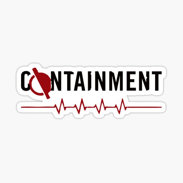"Containment" Sticker for Sale by lionking82 | Redbubble