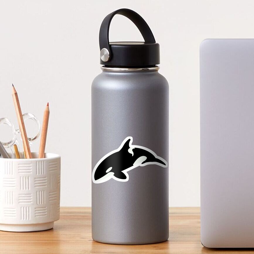 "Orca Whale" Sticker for Sale by bean-town | Redbubble
