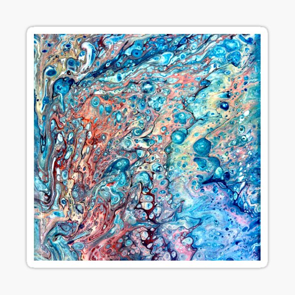 "Oil Spill" Sticker for Sale by maeveperry1980 | Redbubble