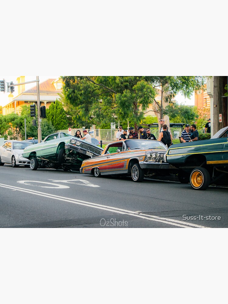 "Lowrider Impala pt4" Sticker for Sale by Suss-It-store | Redbubble