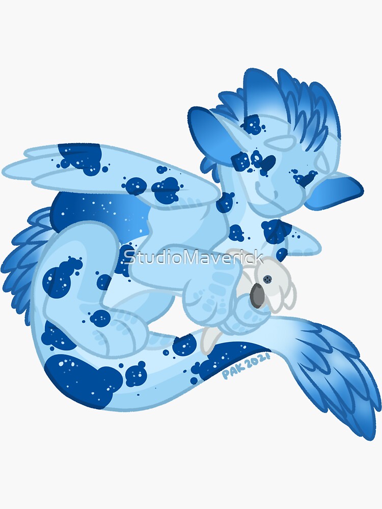 "Whiteout - WOF Wings of Fire" Sticker for Sale by StudioMaverick ...