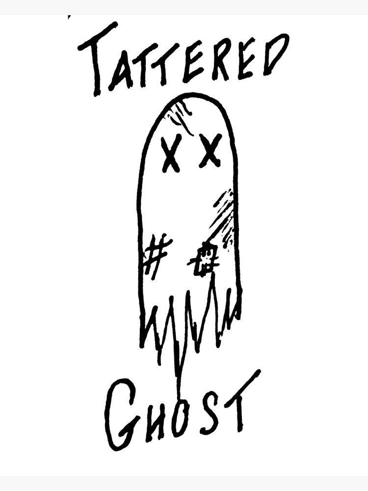 "Tattered Ghost Logo " Art Print by TatteredGhost | Redbubble