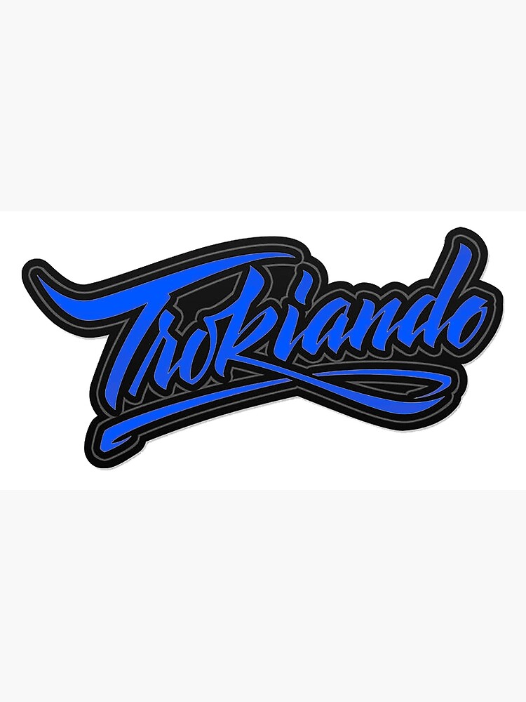 "Trokiando Blue Logo" Art Print for Sale by Teesigned | Redbubble