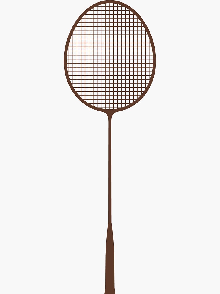 "Badminton racket art" Sticker for Sale by huntsusan | Redbubble