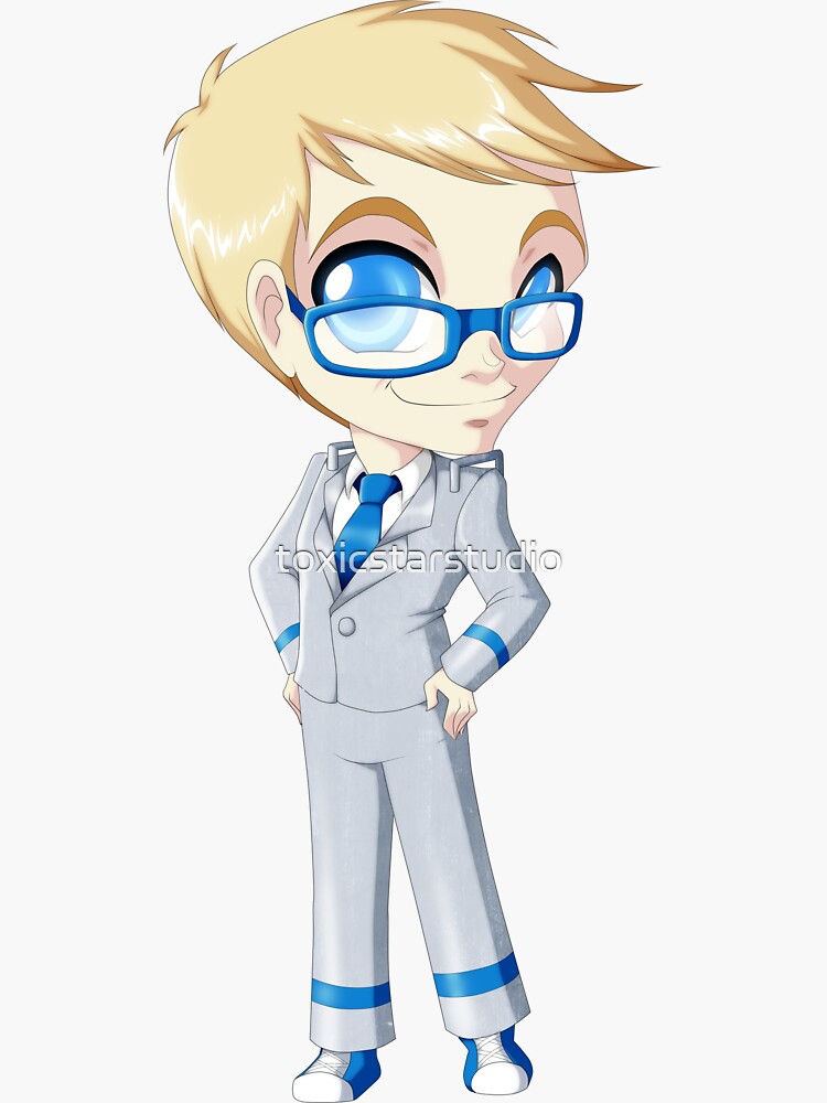 "Portal: Wheatley" Sticker by toxicstarstudio | Redbubble