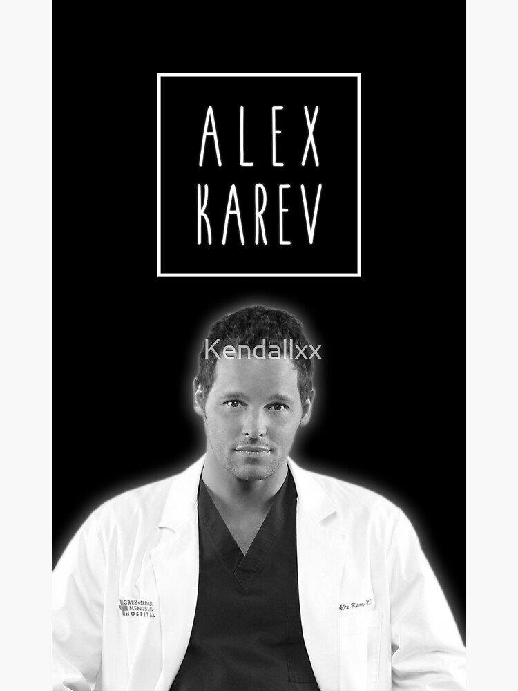 "Alex Karev" Poster for Sale by Kendallxx | Redbubble