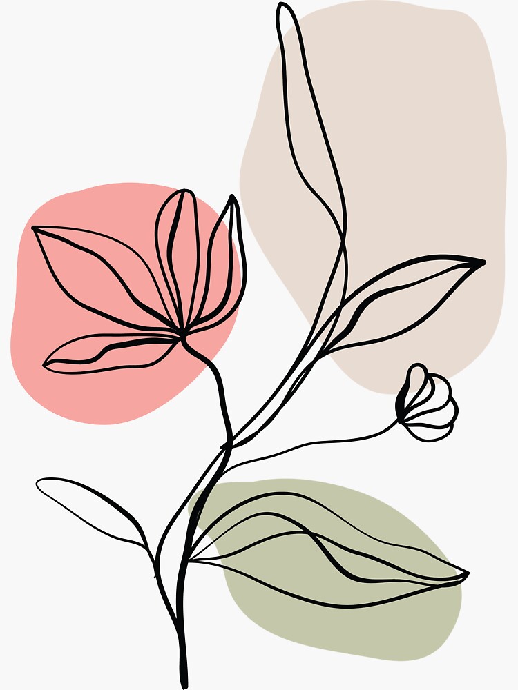 "Bloomin." Sticker by kinship | Redbubble