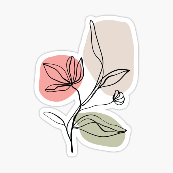 "Bloomin." Sticker by kinship | Redbubble