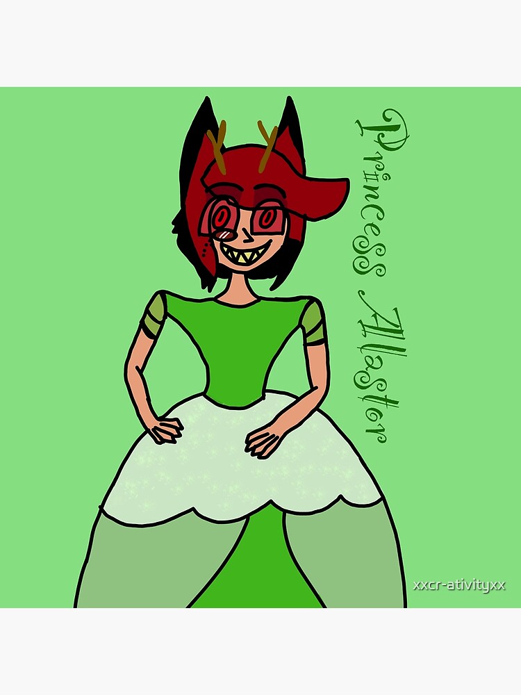 "Alastor as a Princess | Hazbin Hotel" Poster for Sale by xxcr ...