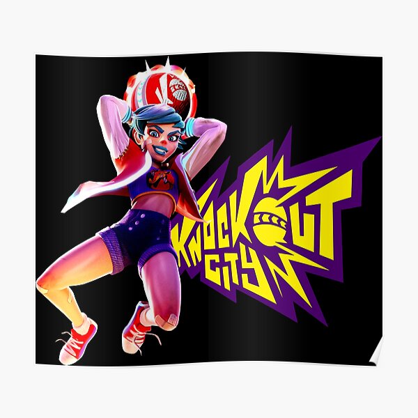 "Knockout City" Poster for Sale by shignigho | Redbubble