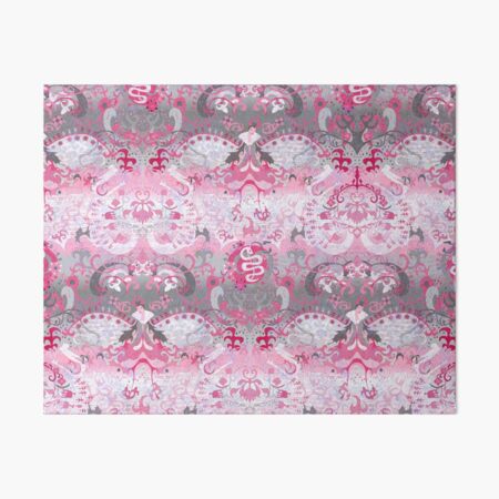 "Demigirl Dragon Damask -- Demigirl Pride Flag Colors" Art Board Print ...