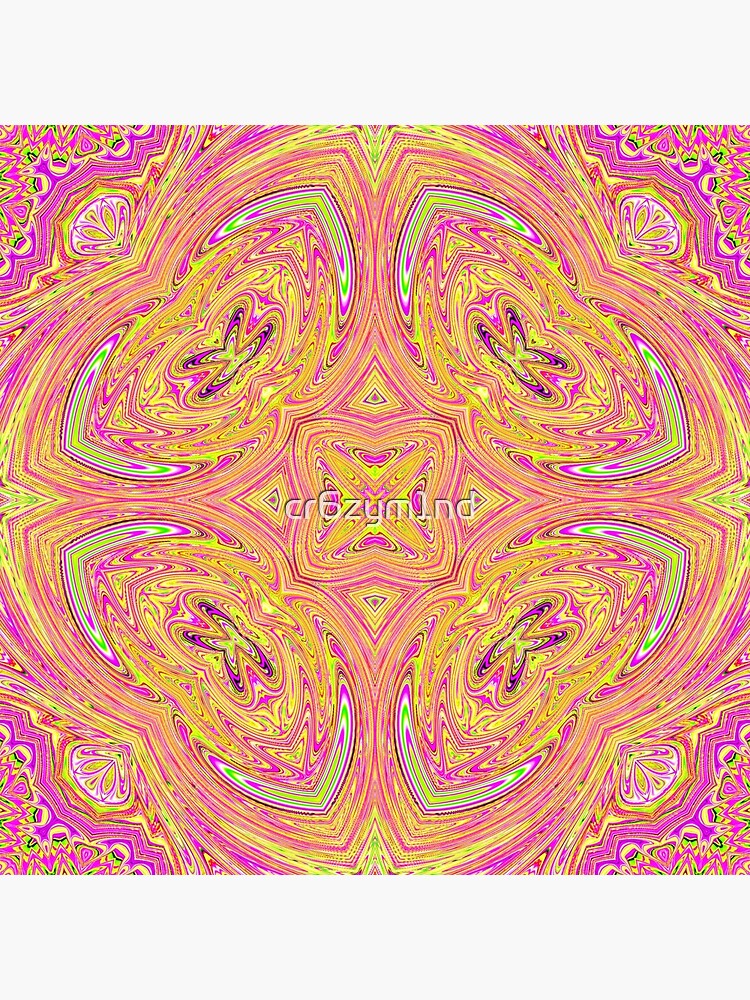 "Psychedelic tiles 50." Art Print for Sale by cr6zym1nd | Redbubble