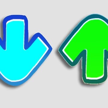 "Friday Night Funkin' Arrows" Poster for Sale by Ghostaorta | Redbubble