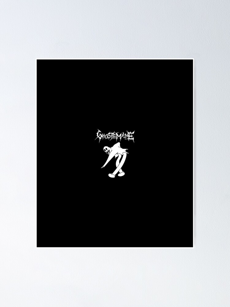 "ghostemane" Poster by threabe | Redbubble