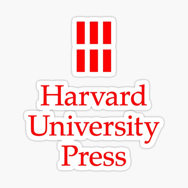 "Harvard University Press" Sticker by baleany | Redbubble