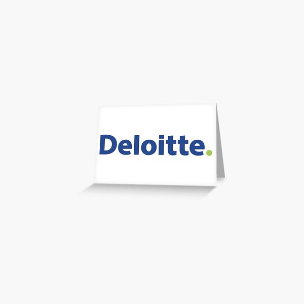 Deloitte Greeting Cards | Redbubble