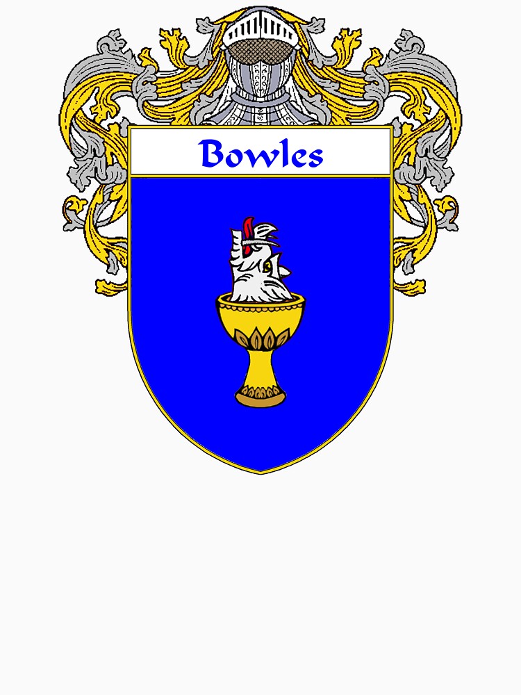"Bowles Coat of Arms/ Bowles Family Crest" Pullover Hoodie for Sale by ...