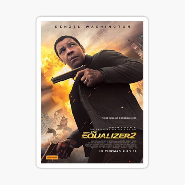 "Equalizer 2" Sticker by KOPALNANU | Redbubble