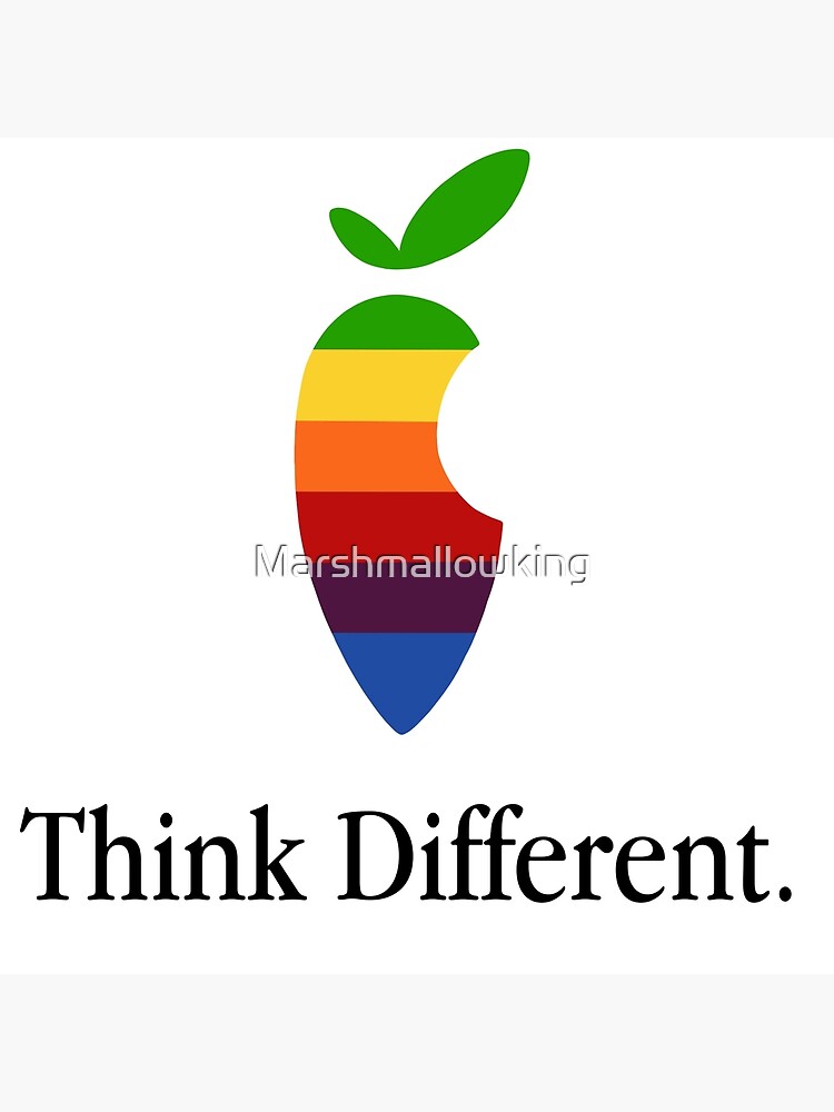 Impression photo « Apple Parody Zootopia Carotte "Pensez Différent ...