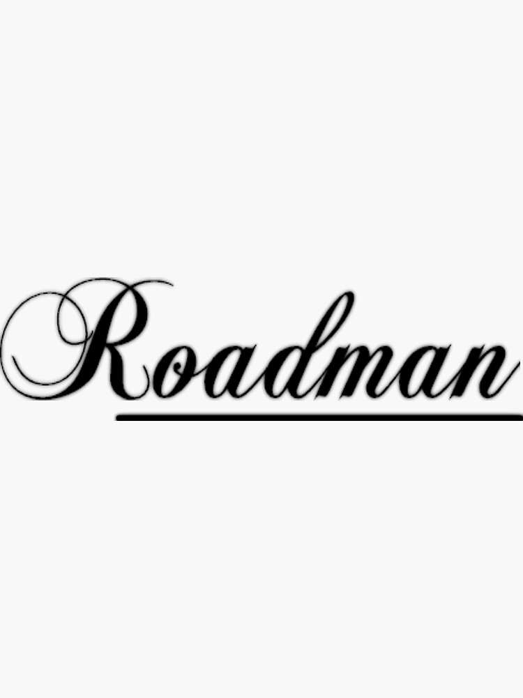 "Roadman" Sticker by Neurox | Redbubble