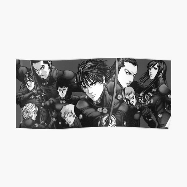 "Gantz" Poster for Sale by kepler96 | Redbubble