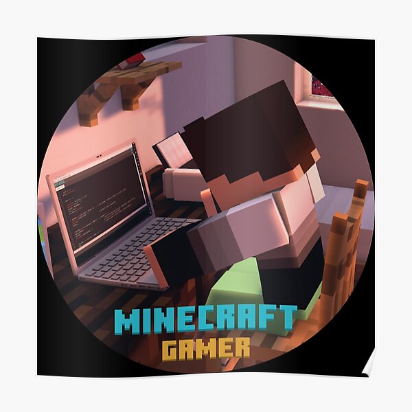 "Minecraft Gamer" Poster for Sale by slvdesign | Redbubble