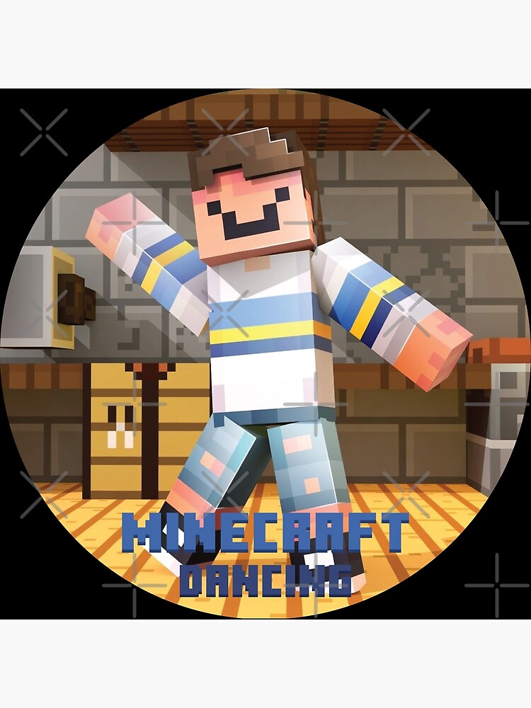 "Minecraft Dancing" Poster for Sale by slvdesign | Redbubble