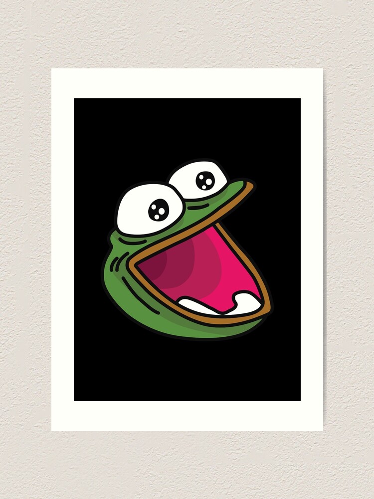 "FeelsAmazingMan Emote High Quality" Art Print by SimplyNewDesign ...