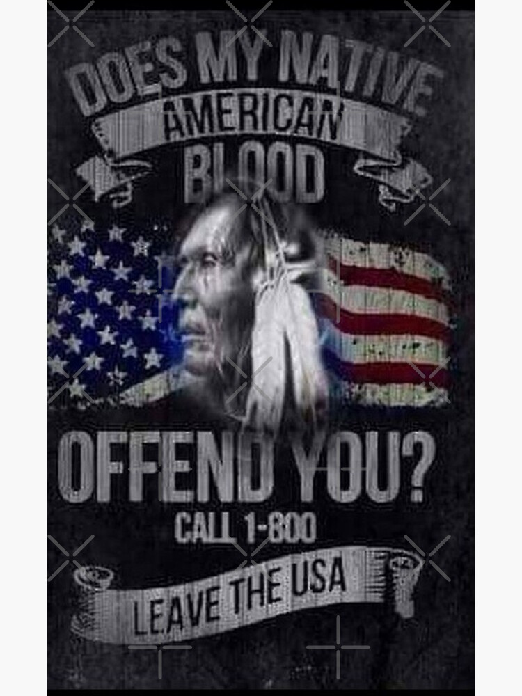 "Native Blood" Poster by reynanana | Redbubble