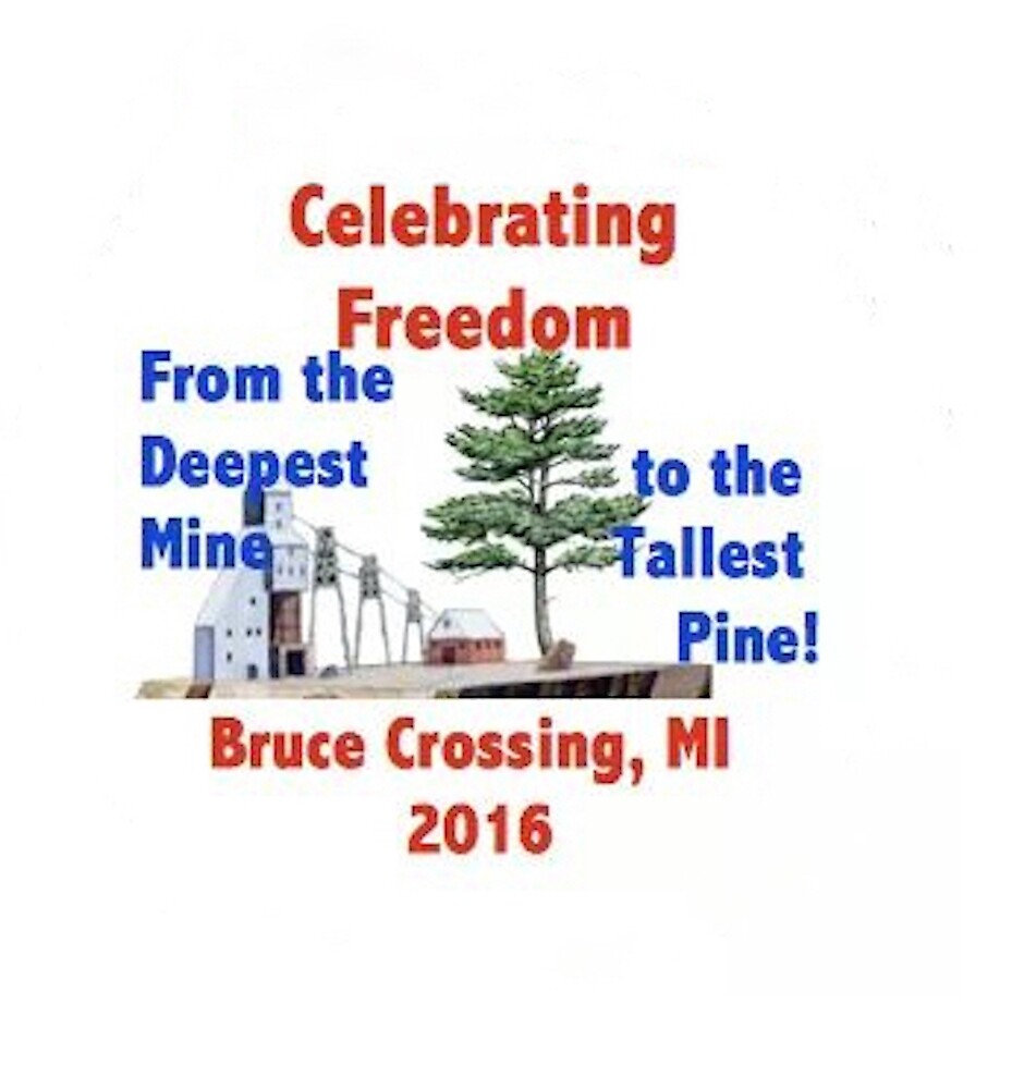 "Bruce Crossing Fourth of July Celebration" by ravenshollow | Redbubble