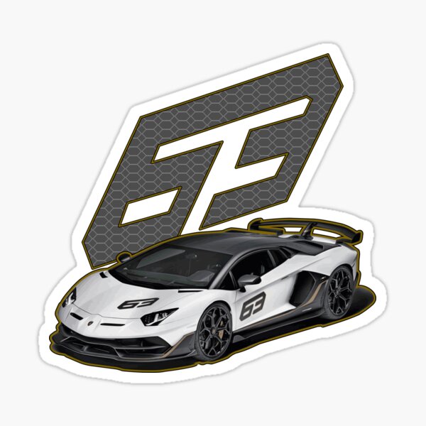 Lamborghini Aventador Svj Stickers | Redbubble