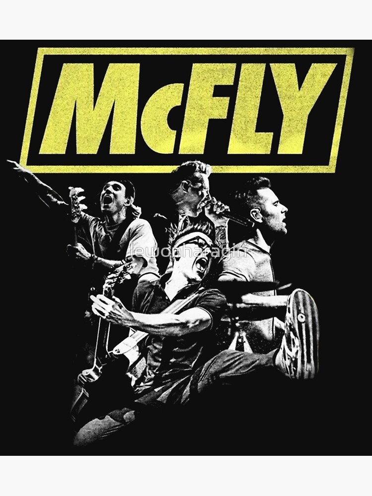 "MCFLY" Poster by lewonharagiri | Redbubble