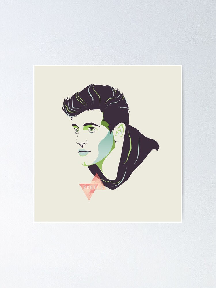 "Jack Gilinsky Vector Art" Poster for Sale by rcgela | Redbubble
