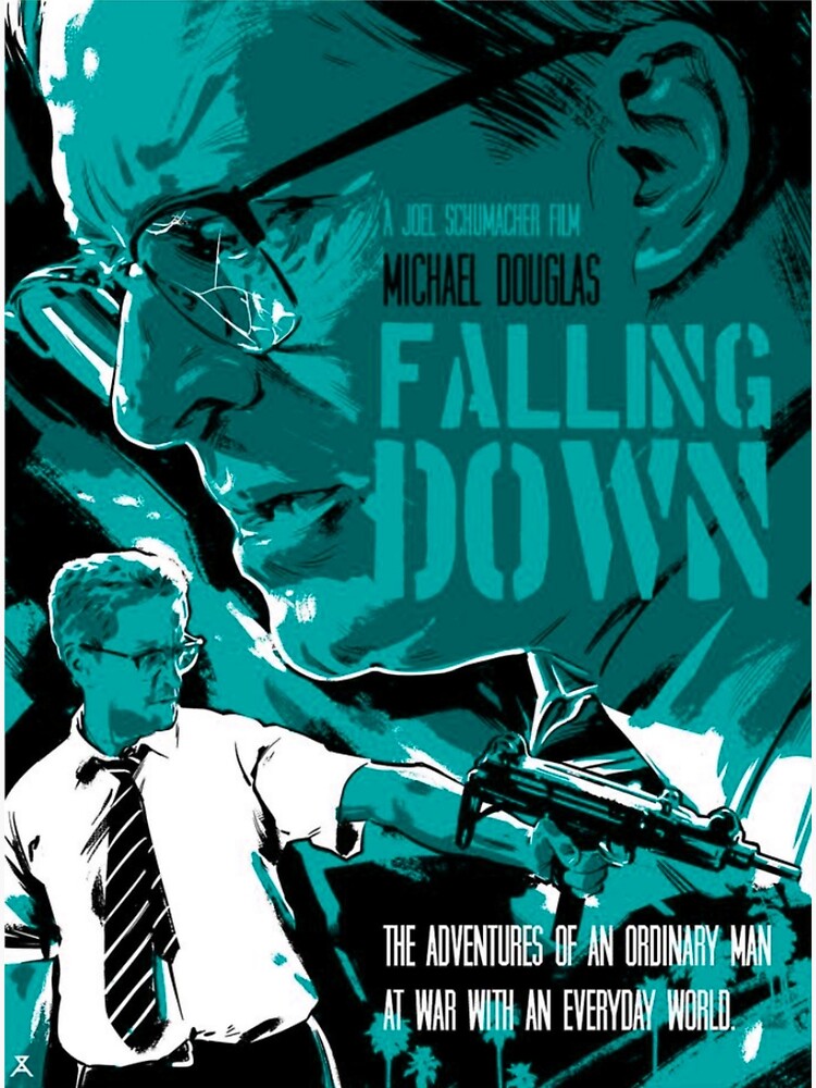 "Falling Down movie wallpaper" Poster for Sale by movielandfill | Redbubble