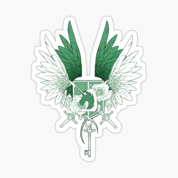 "Aot Logo" Sticker for Sale by Raitoseji | Redbubble