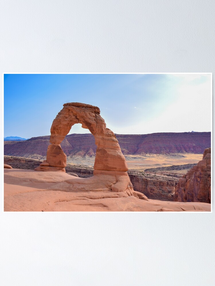 "DELICATE ARCH-Utah" Poster by bananaflamingo | Redbubble