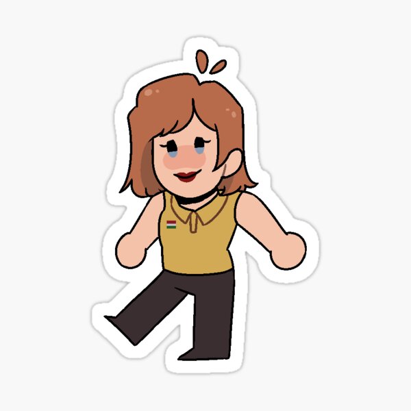 "Anna Rudolf - Sticker" Sticker for Sale by Tadesart | Redbubble