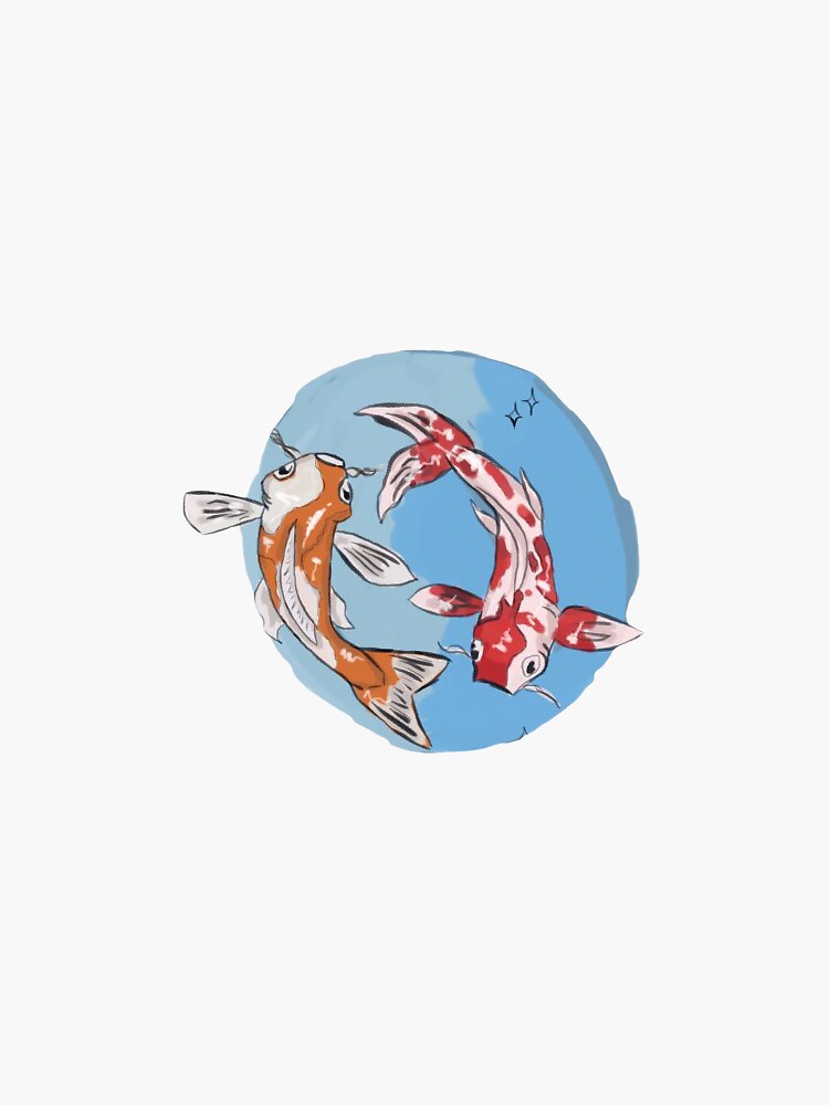 "fish aesthetic " Sticker by FirebirdDesigns | Redbubble
