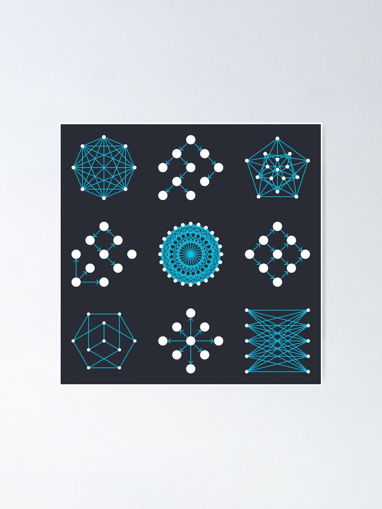"Graph Theory - Graphs" Poster by Mechashadow | Redbubble