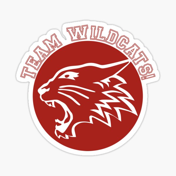 East High Wildcats Logo Disney High School Musical East High Sticker