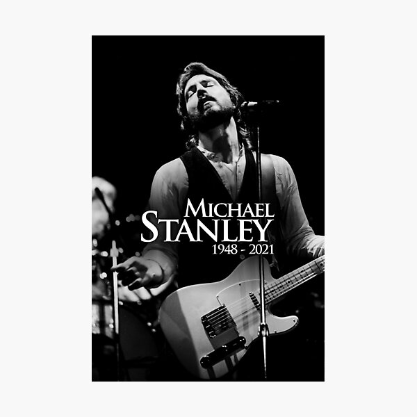 Lámina fotográfica «RIP Leyenda Michael Stanley» de piotrrchm | Redbubble