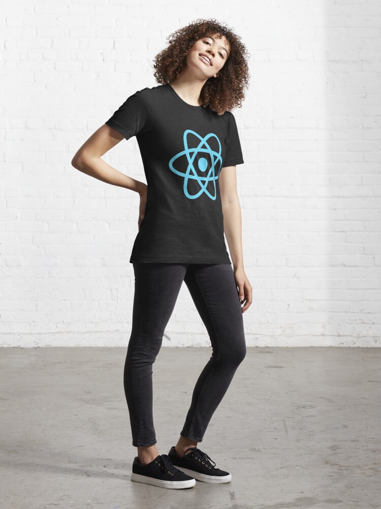 "React JS" T-shirt for Sale by GfxArtist | Redbubble | jquery t-shirts - jquery ui t-shirts - js ...