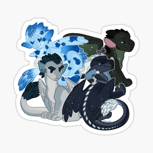 "Family Dysfunction - WOF Wings of Fire" Sticker for Sale by ...
