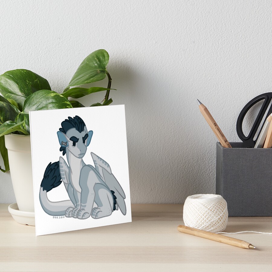 "Arctic - WOF Wings of Fire" Art Board Print by StudioMaverick | Redbubble