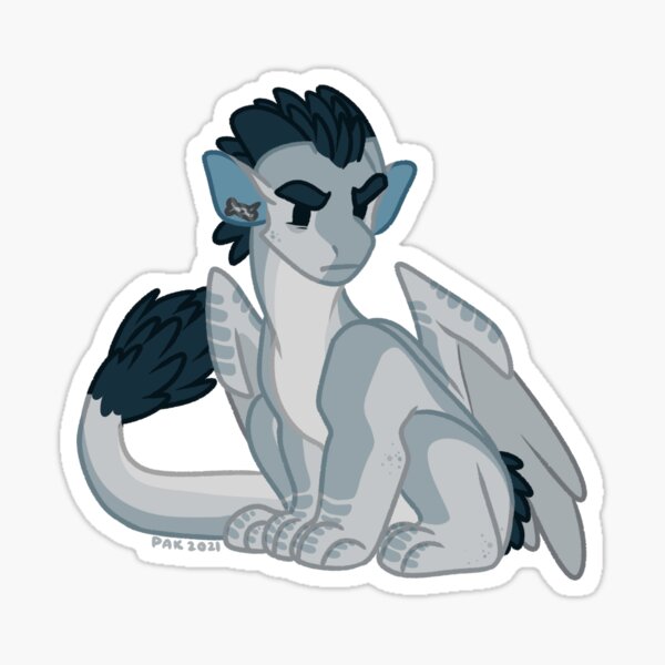 "Arctic - WOF Wings of Fire" Sticker for Sale by StudioMaverick | Redbubble