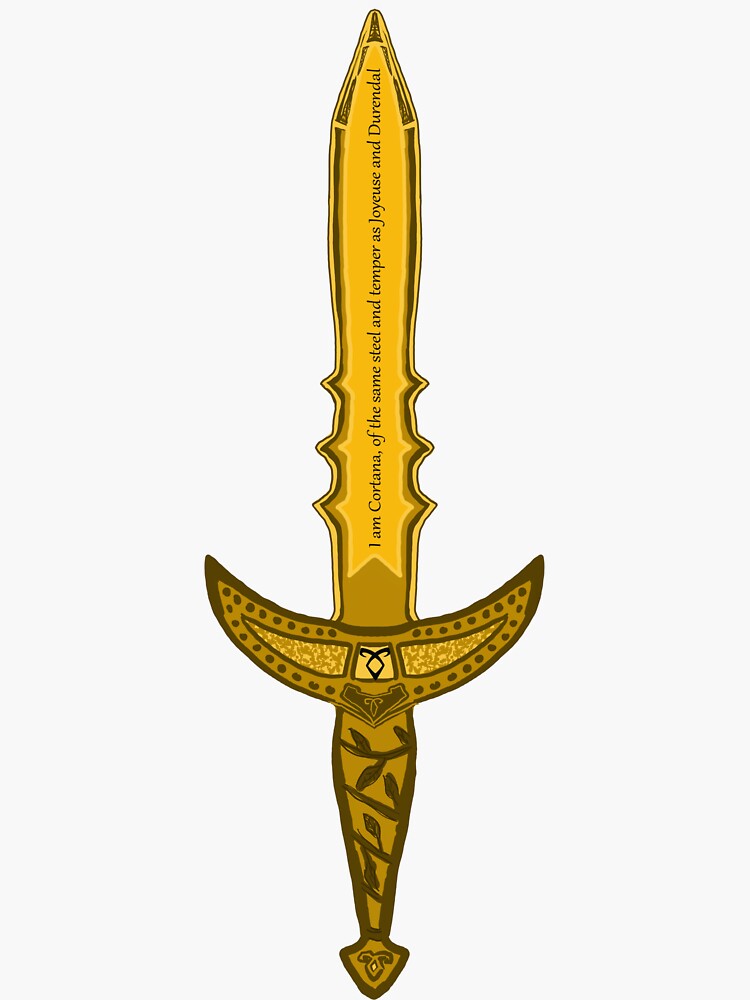 "Cortana" Sticker for Sale by HoeMajesty | Redbubble