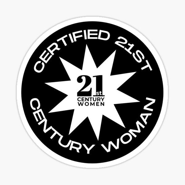 ""Certified 21st Century Woman" Sticker | 21st Century Women" Sticker ...