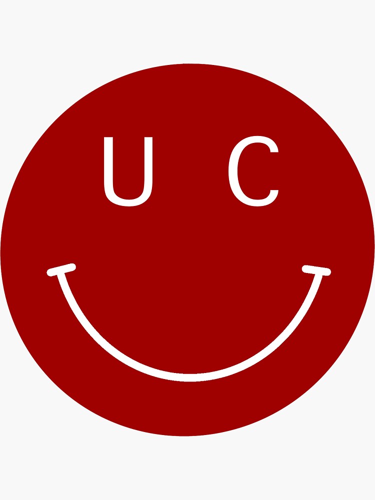 "UChicago Smiley Face" Sticker by sweetstuffpw | Redbubble